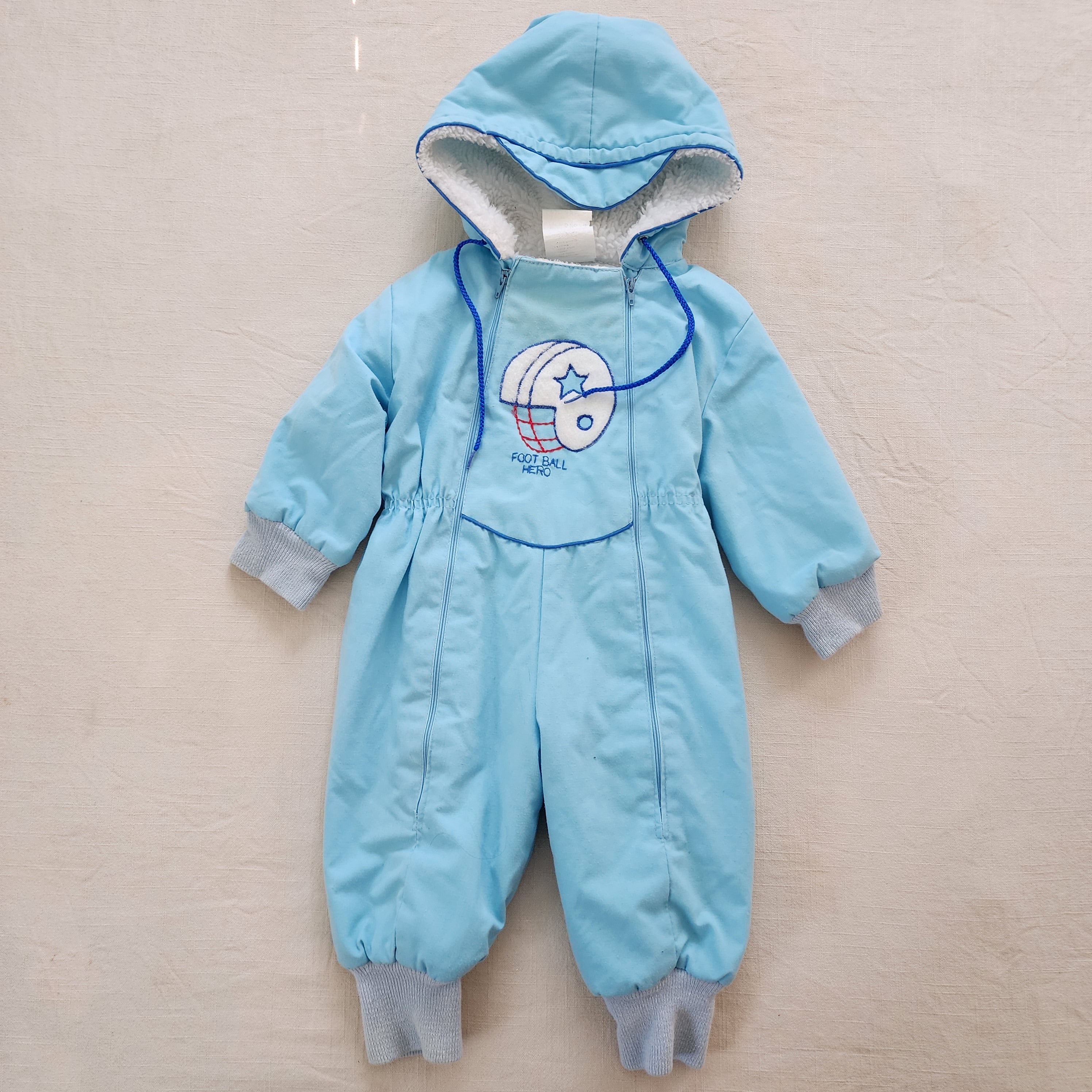 Vintage Football Snowsuit 12 months – Nostalgic Baby Vintage