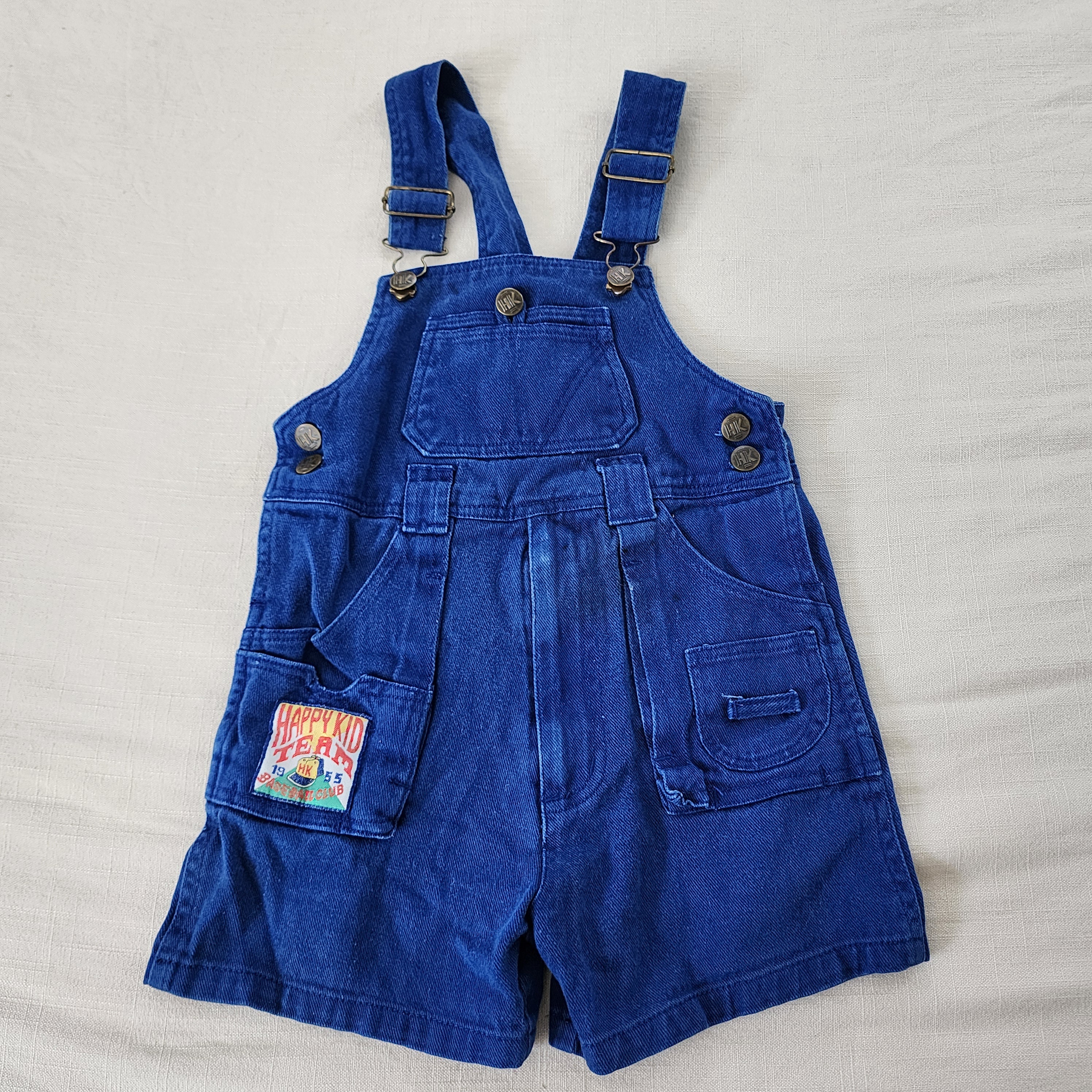 Vintage Blue Denim Shortalls 5t – Nostalgic Baby Vintage