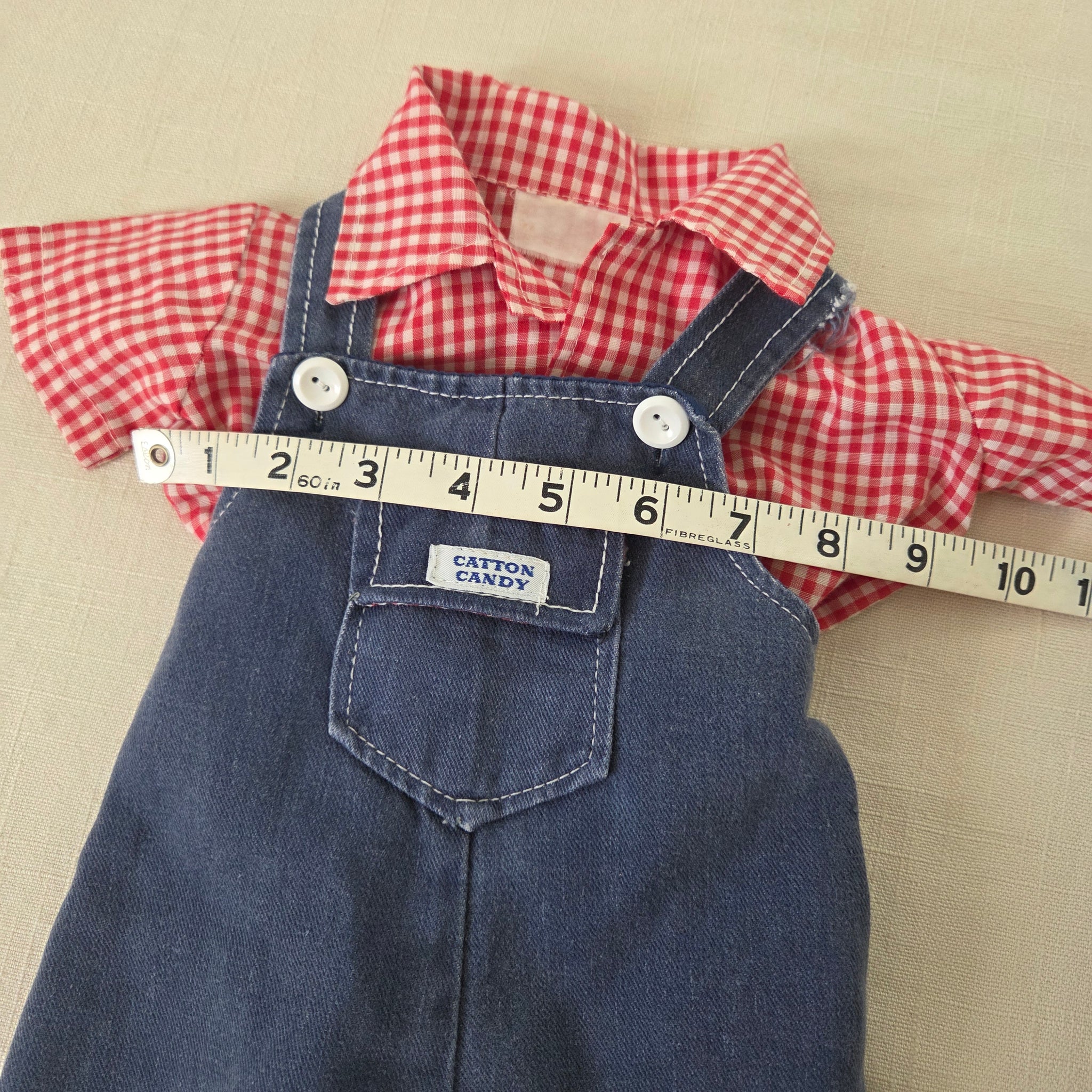 Vintage 2-Piece Overalls + Top Bundle 0-3 months – Nostalgic Baby Vintage