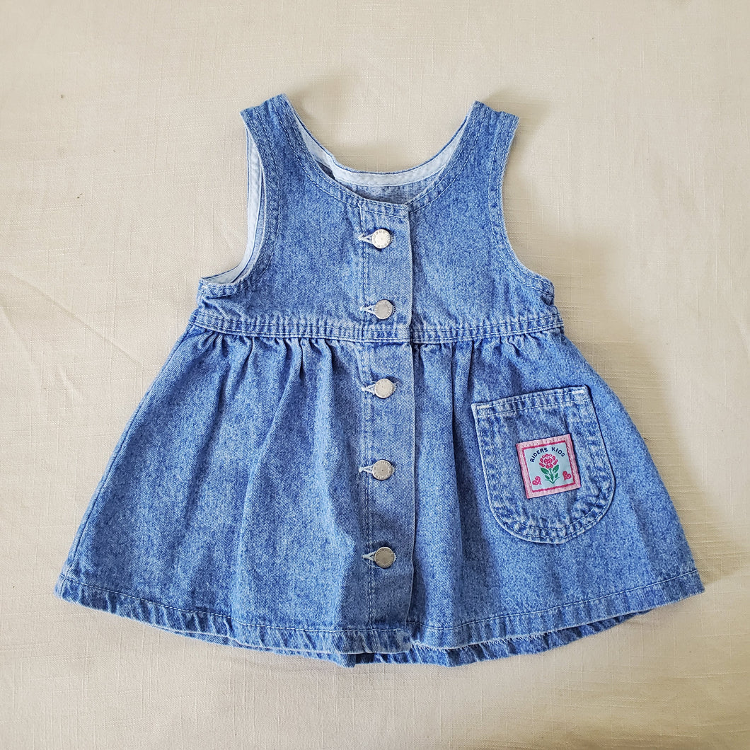 Vintage Lee Blue Denim Dress 12 months – Nostalgic Baby Vintage