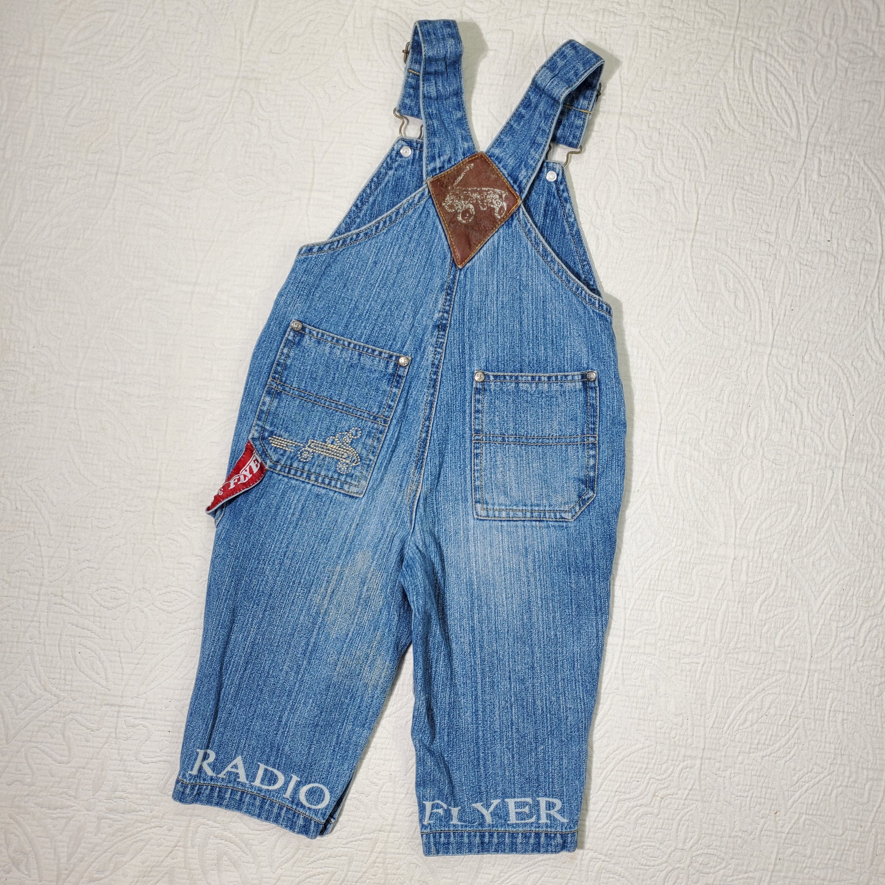Retro Radio Flyer Wagon Overalls 18 months – Nostalgic Baby Vintage